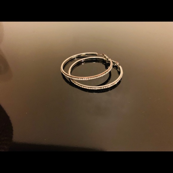 Jewelry | Crystal Hoops | Poshmark